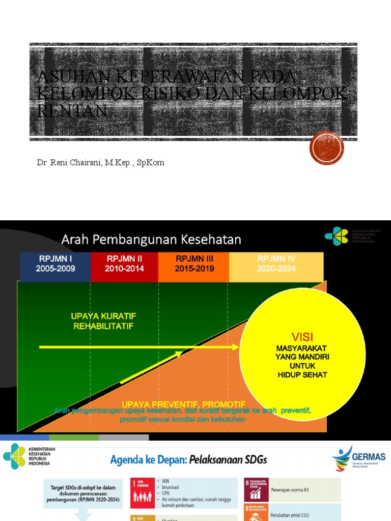 Asuhan Keperawatan Pada Kelompok Risiko Dan Kelompok Rentan | PDF