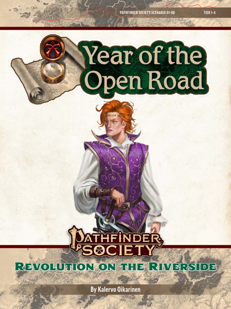 Pathfinder 2e Pathfinder Society Scenario #1 08 Revolution On The | PDF
