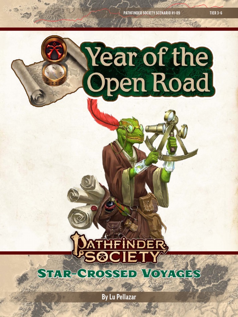 Pathfinder 2e Pathfinder Society Scenario #1 09 Star Crossed Voyages ...