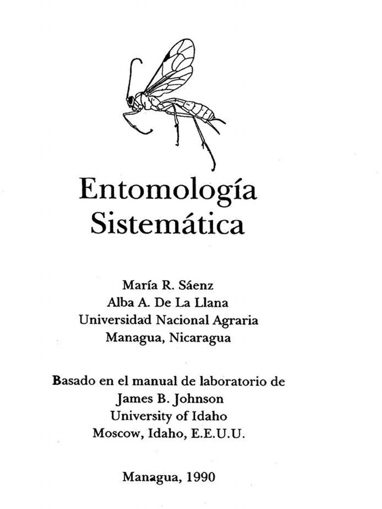 Entomología Sistematica | PDF