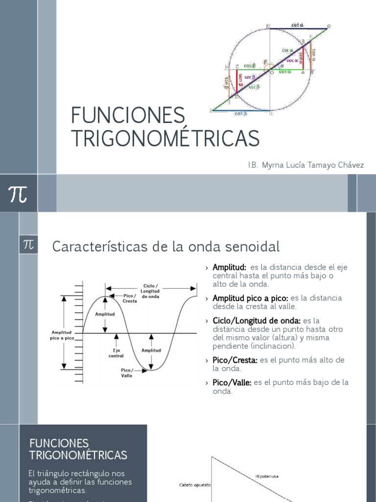 Funciones Trigonométricas | PDF | Funciones trigonométricas | Trigonometría