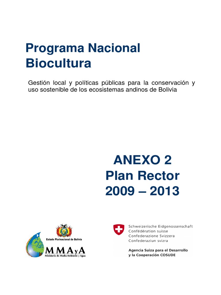 2 Plan Rector PNB | PDF | Biodiversidad | Entorno natural