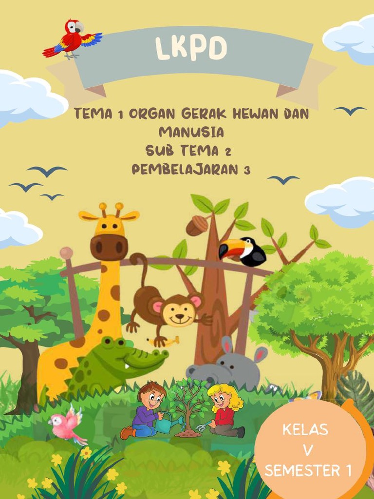 LKPD Organ Gerak Hewan Dan Manusia 2 - Compressed 2 - 11zon | PDF