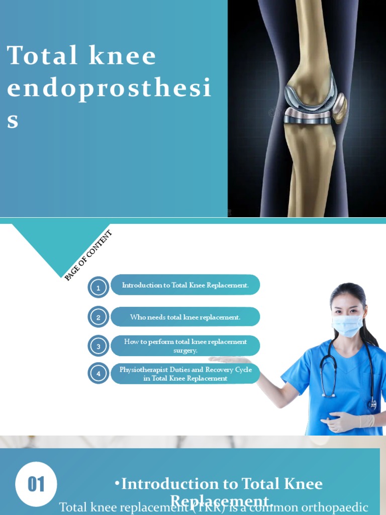 Total Knee Replacement Overview Guide | PDF | Knee | Limbs (Anatomy)