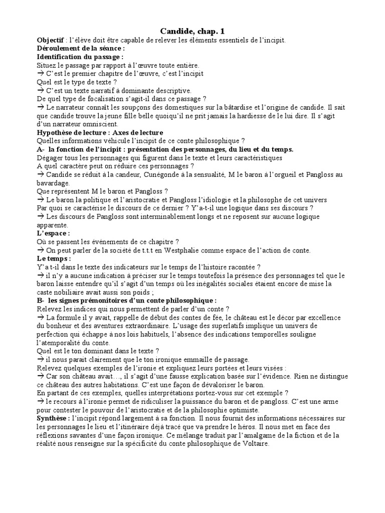 Candide | PDF | Candide
