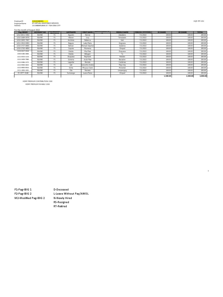 Membership Savings - COLON Branch | PDF