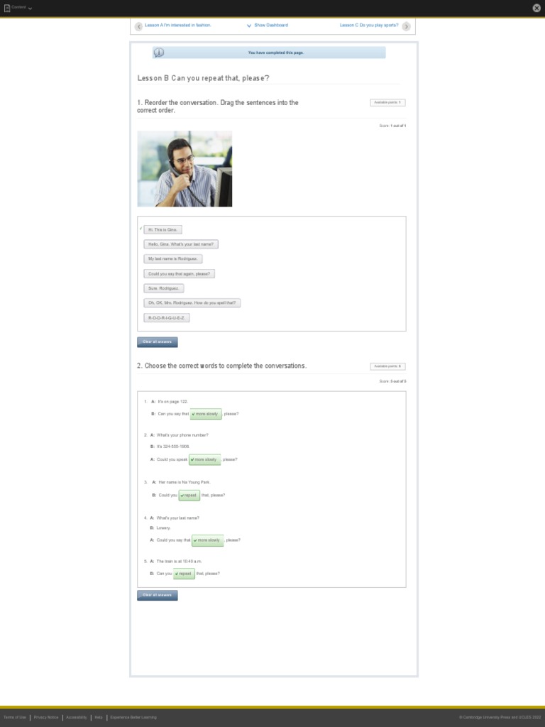 SCORM Play Page - Cambridge LMS 1 | PDF | Learning | Communication