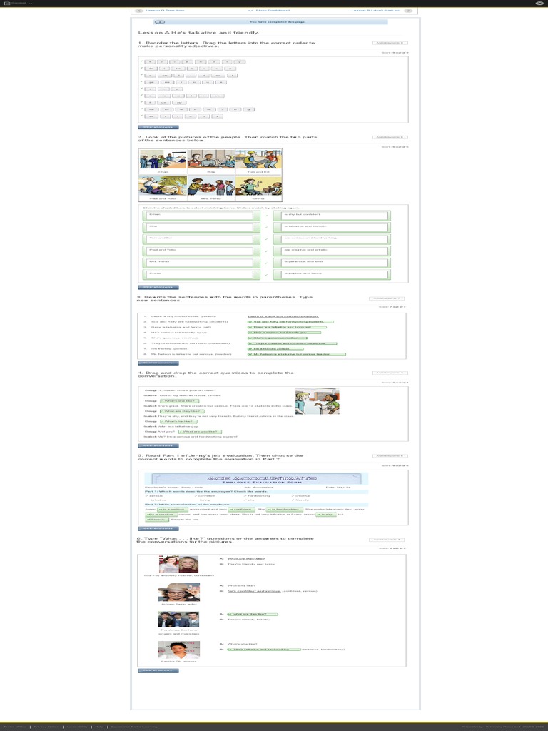 SCORM Play Page - Cambridge LMS 4 | PDF