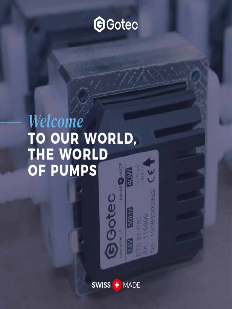 Solenoid Pumps: Gotec SA's 55-Year Journey of Innovation in Pump ...
