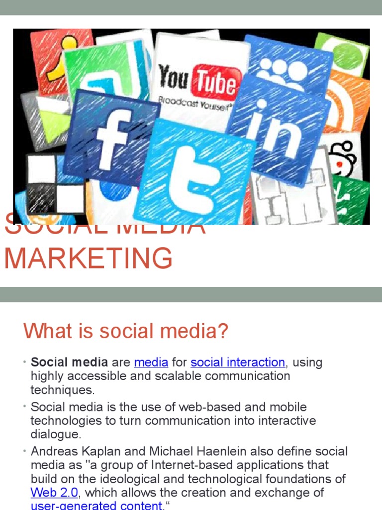 01 Social Media Marketing | PDF | Popular Culture & Media Studies ...