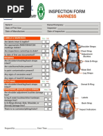 SCBA Monthly Inspection Checklist - SafetyCulture | PDF | Equipment