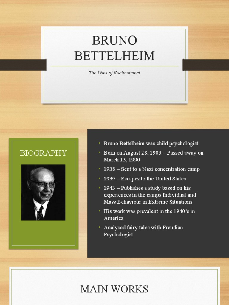 B Bettelheim | PDF