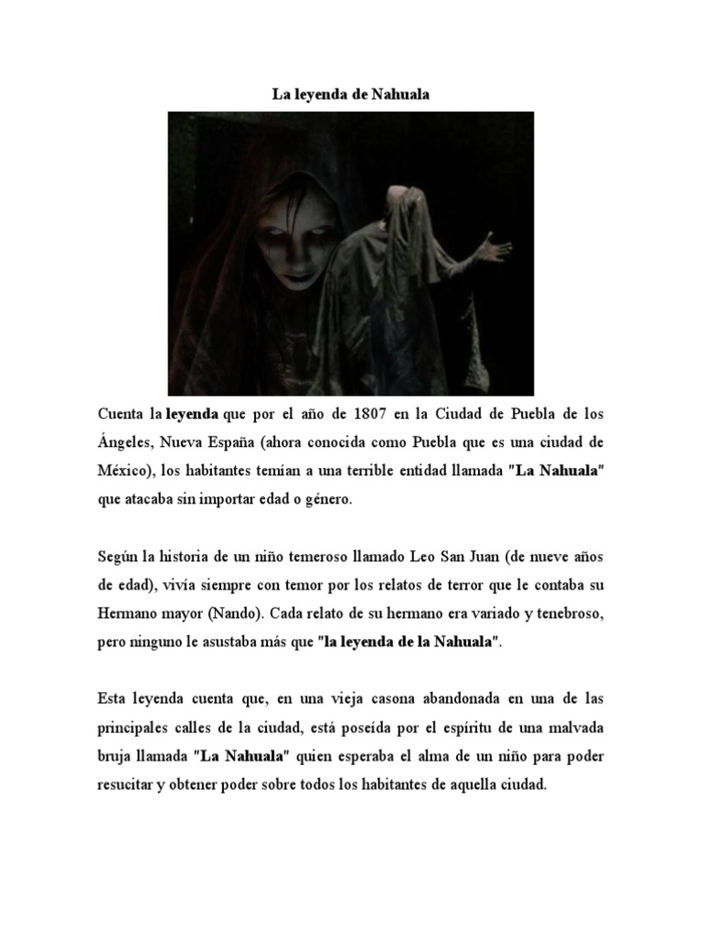 La Leyenda de Nahuala | PDF