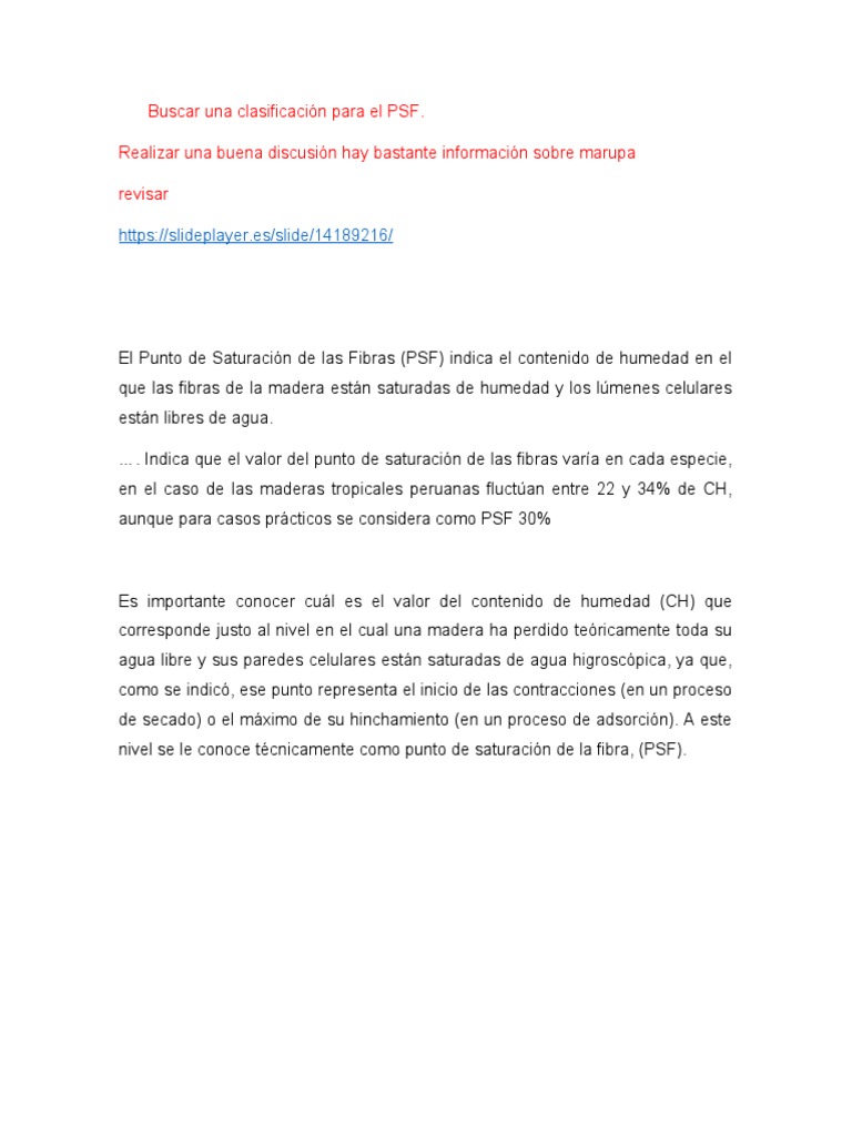 Informacion de PSF | PDF