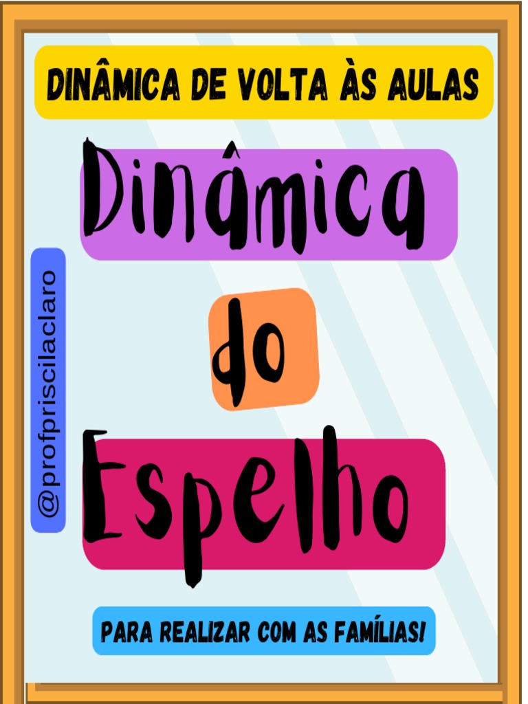 Dinâmica do Espelho para Famílias | PDF | Família | Dinâmica (Mecânica)