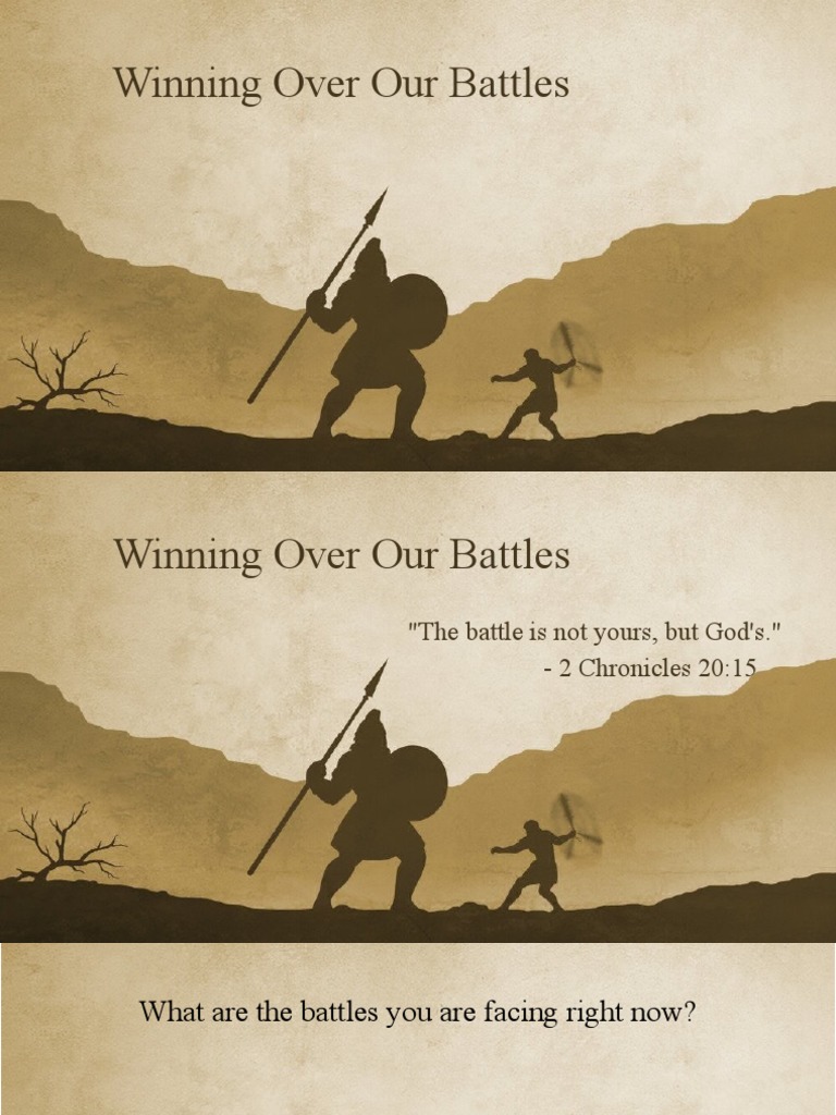 Winning Over Our Battles | PDF | Epistle To The Romans | Bible Content