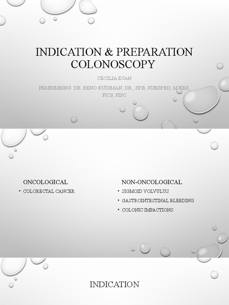 Colonoscopy Cecil | PDF | Colonoscopy | Colorectal Cancer