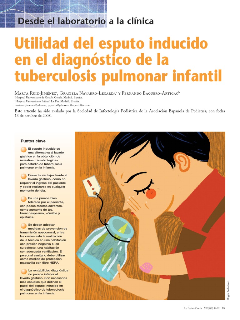 Utilidad Del Esputo Inducido en El Diagnóstico de La Tuberculosis ...