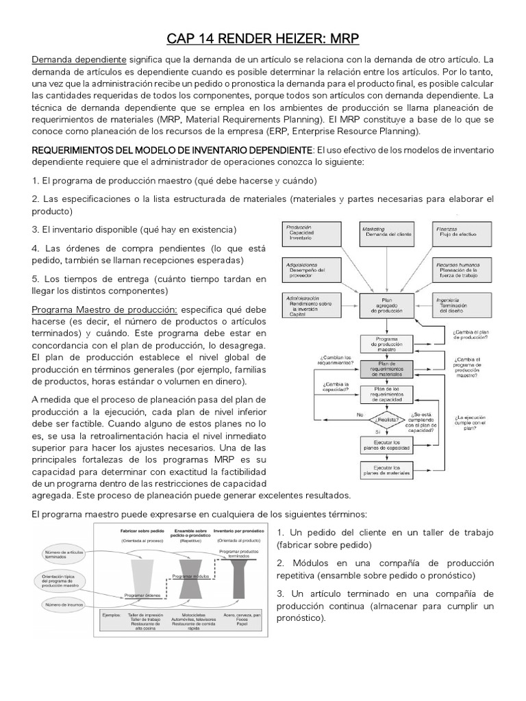 CAP 14 y 17 Hender-Reizer | PDF | Ingeniería de confiabilidad | Lean ...
