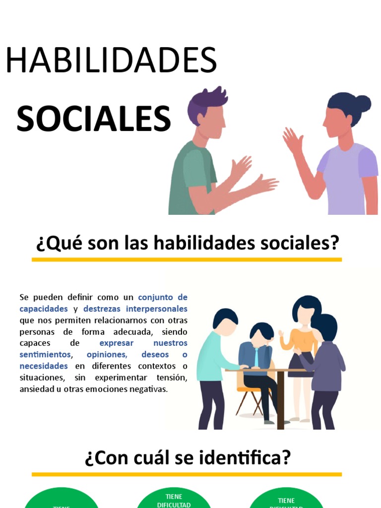 Habilidades Sociales | PDF | Comportamiento | Habilidades sociales