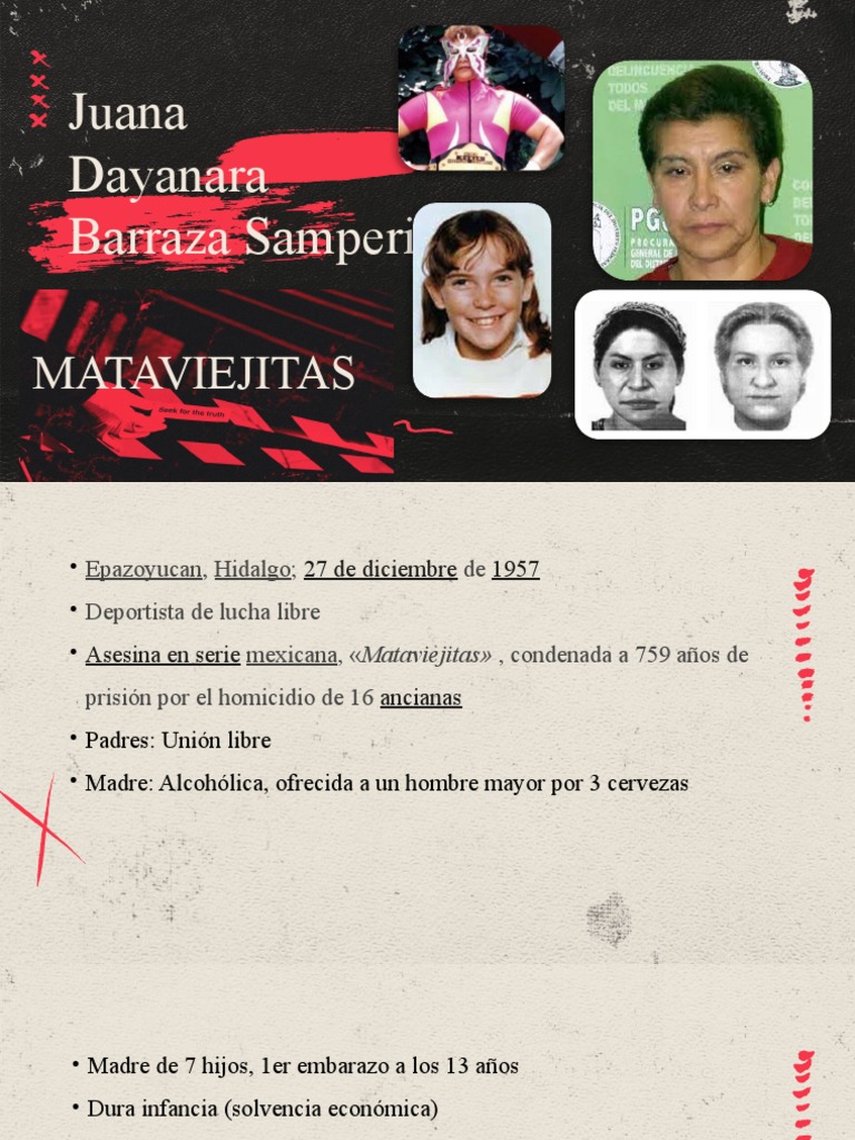 Juana Barraza Samperio (Autoguardado) | PDF