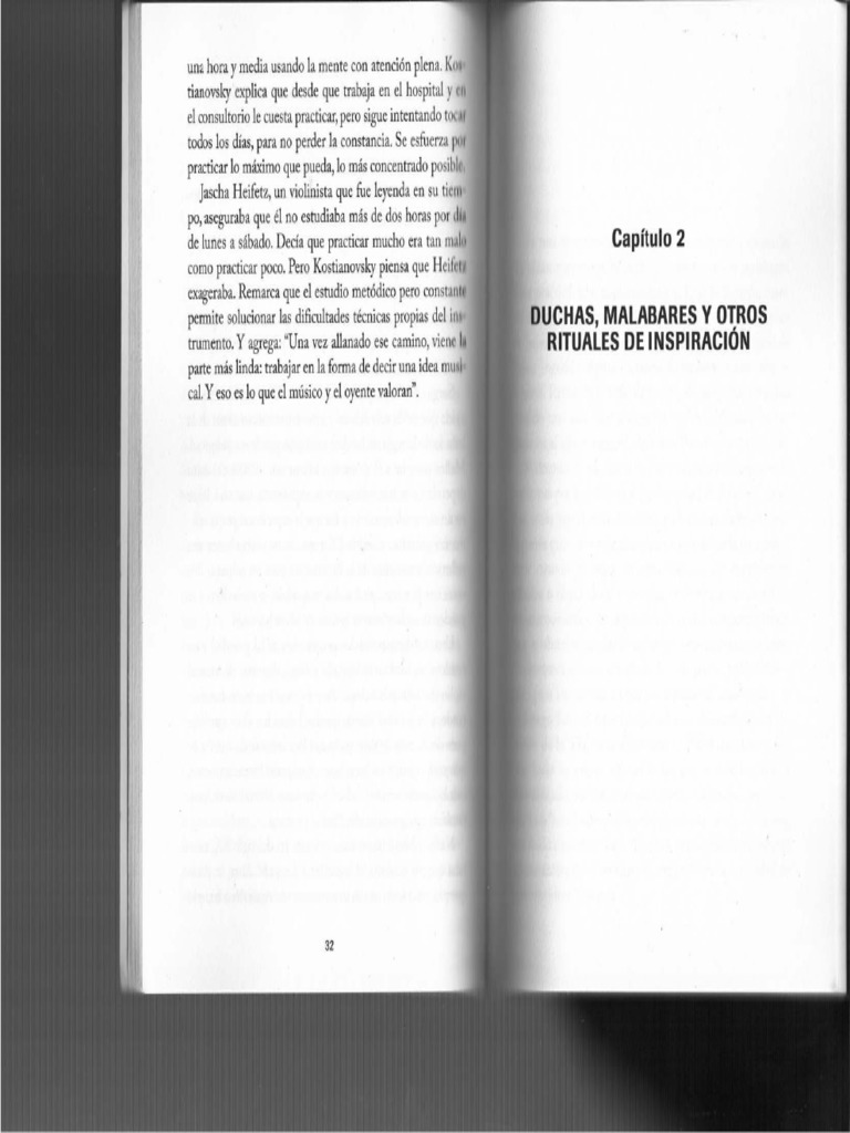 Ideas en La Ducha Cap. 2 y 3 | PDF