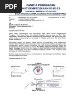 Contoh Surat Permohonan Dana Kegiatan | PDF