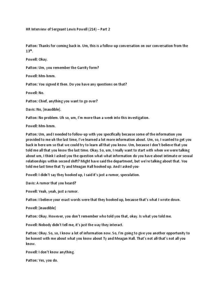 Transcript - Lewis Powell - Part 2 | PDF