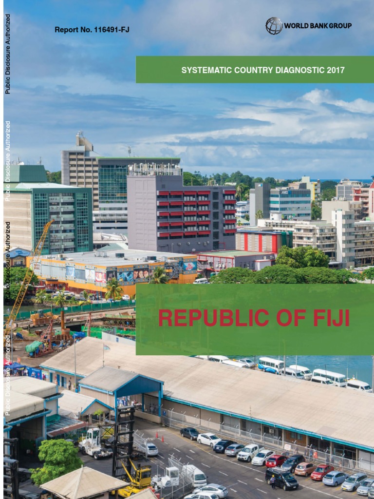 WB - Fiji Country Diagnostic Study | PDF | Economic Growth | Poverty