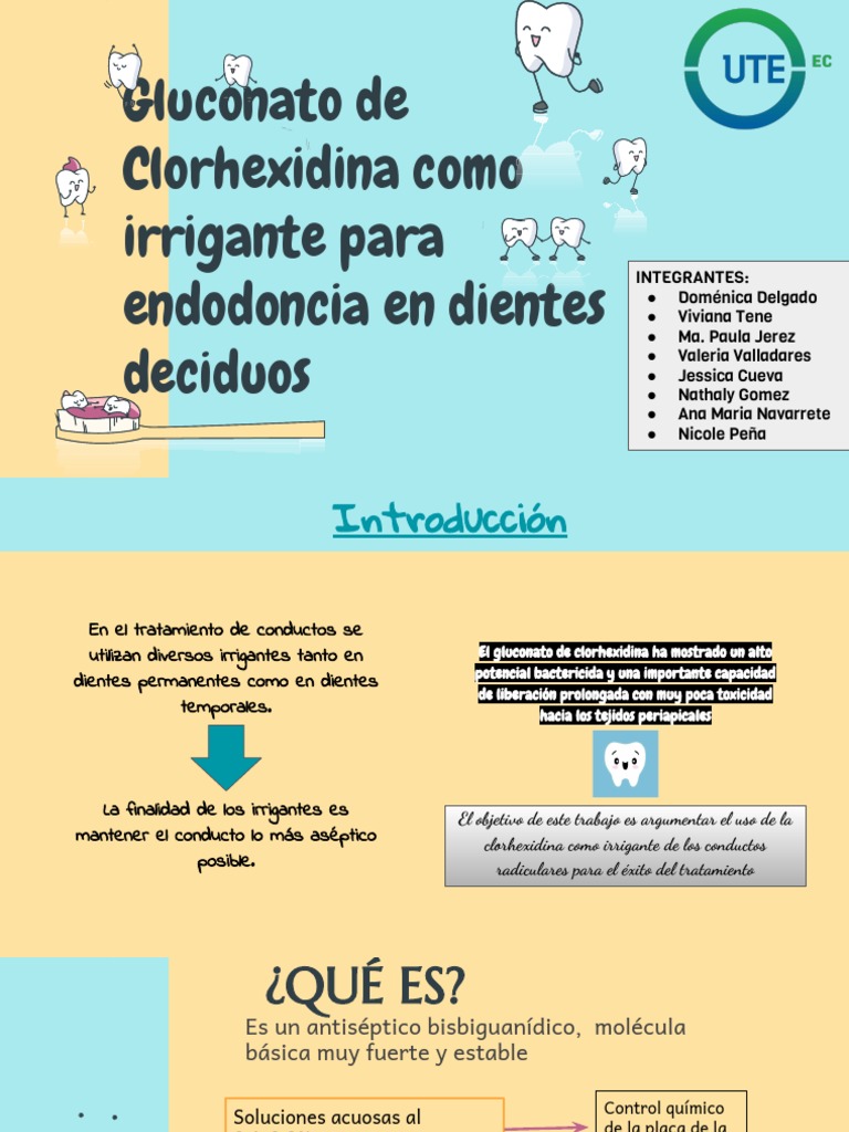 CLORHEXIDINA | PDF | Las bacterias | Especialidades Medicas