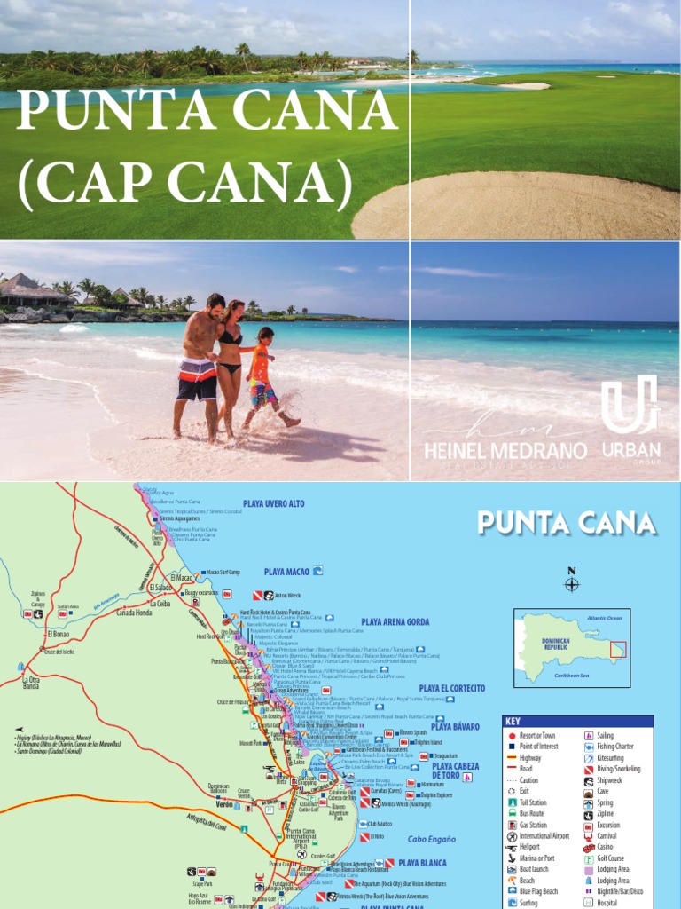 Mapa y Guía de Punta Cana y Cap Cana | PDF