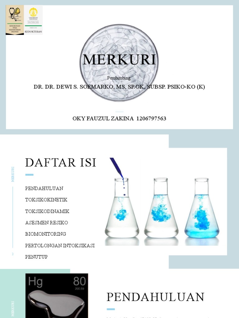 Dampak dan Toksisitas Merkuri dalam Kesehatan | PDF