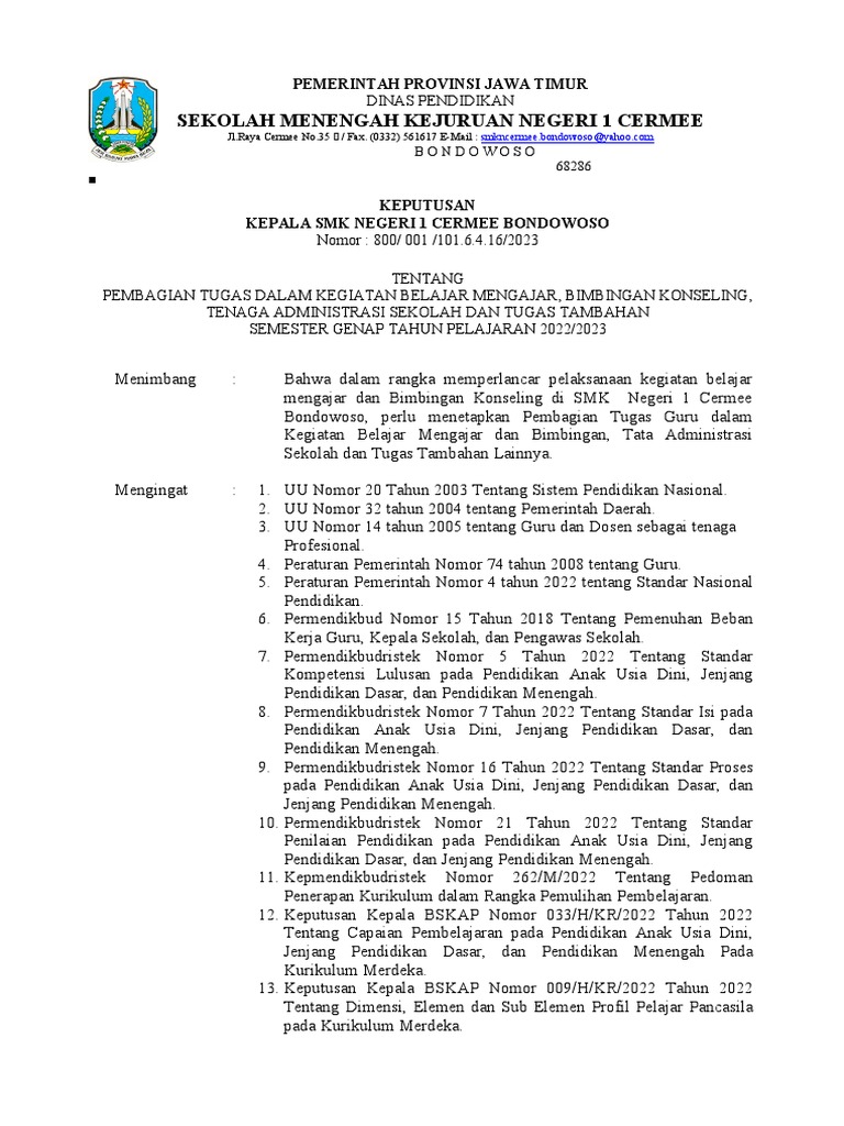 1a SK PBM 2022-2023 Genap | PDF