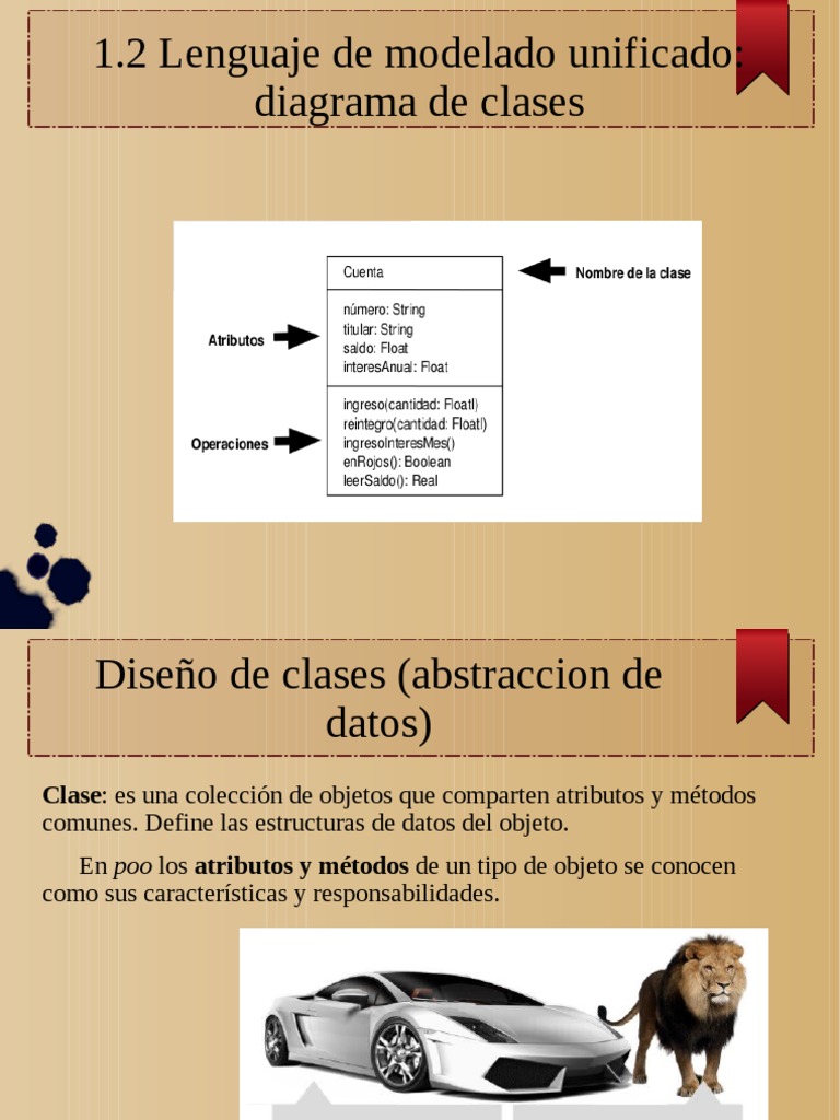 Diagrama de Clases en POO UML | PDF | Objeto (informática ...