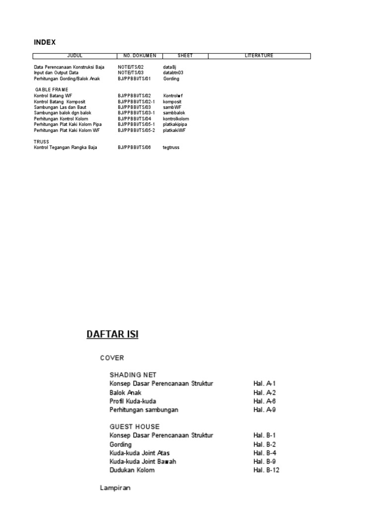 Hitung STR Baja Menara PDAM | PDF