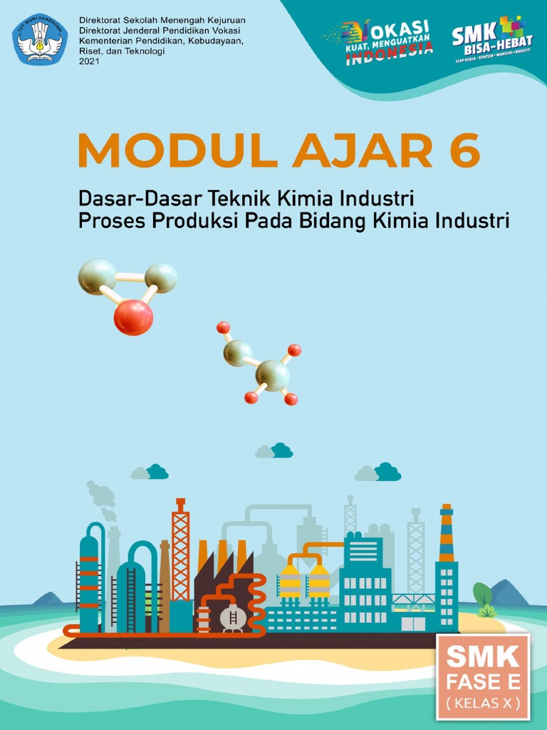 Modul Ajar 4 Dasar-Dasar Teknik Kimia Industri | PDF Modul Ajar 4 Dasar-Dasar Teknik Kimia Industri | PDF