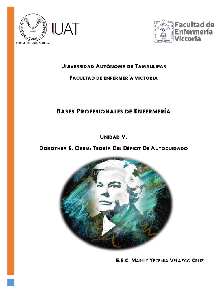 Unidad 5. Dorothea E. Orem | PDF | Enfermería | Ciencias de la Salud
