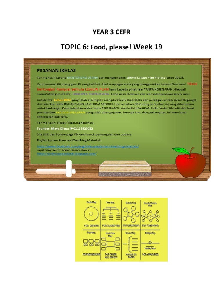 Year 3 Cefr Week 19 | PDF | Lesson Plan | Learning