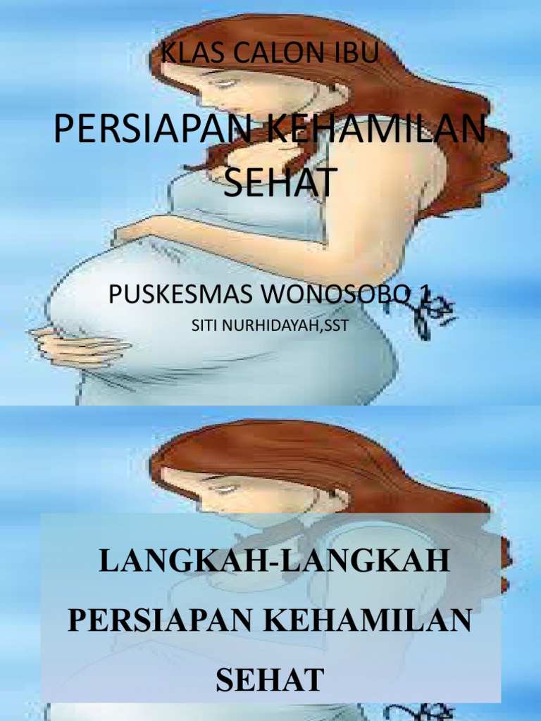 Persiapan Kehamilan Sehat | PDF