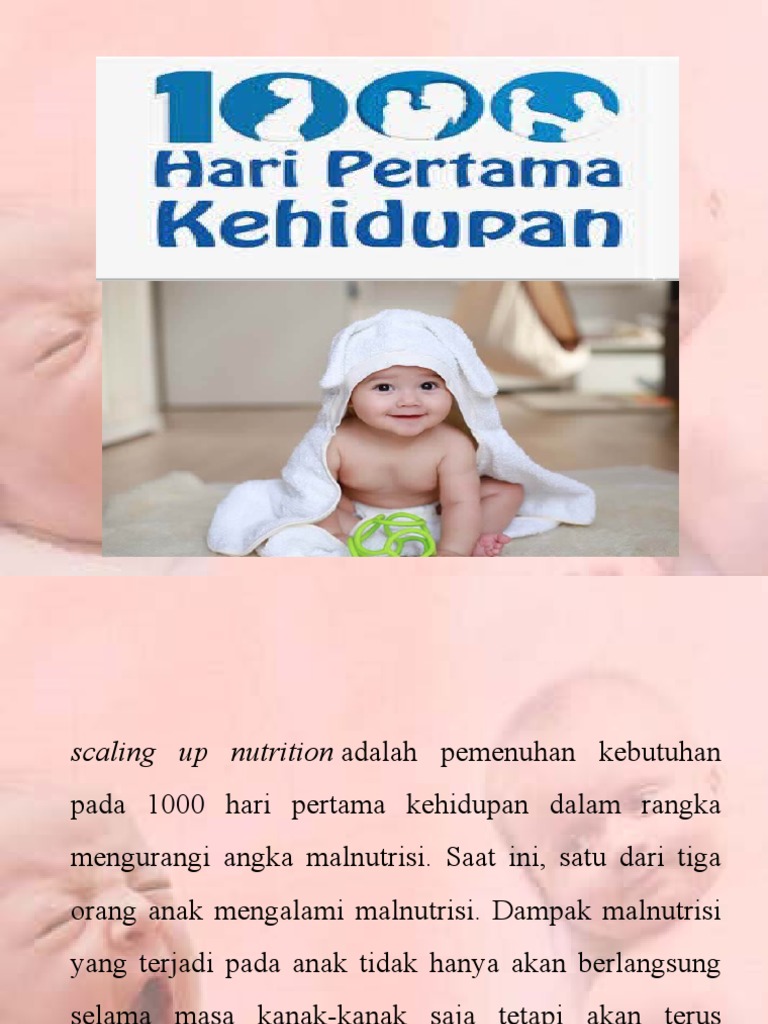 1000 Hari Pertama Kehidupan | PDF