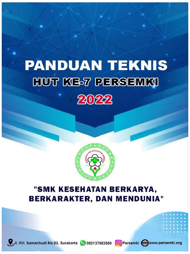 Panduan Teknis Hut Ke-7 Persemki | PDF