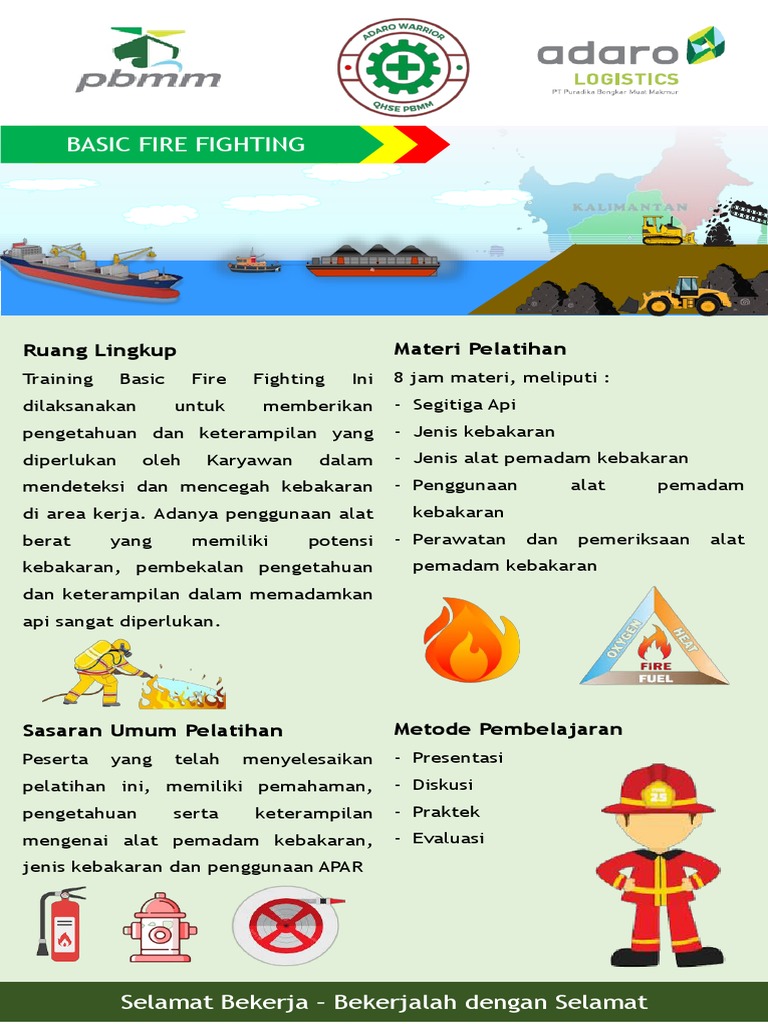 Syllabus Basic Fire Fighting | PDF | Teknologi & Rekayasa