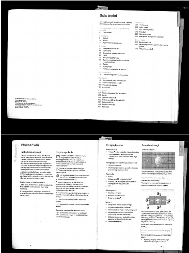 Instrukcja Obslugi BMW E90 PL | PDF