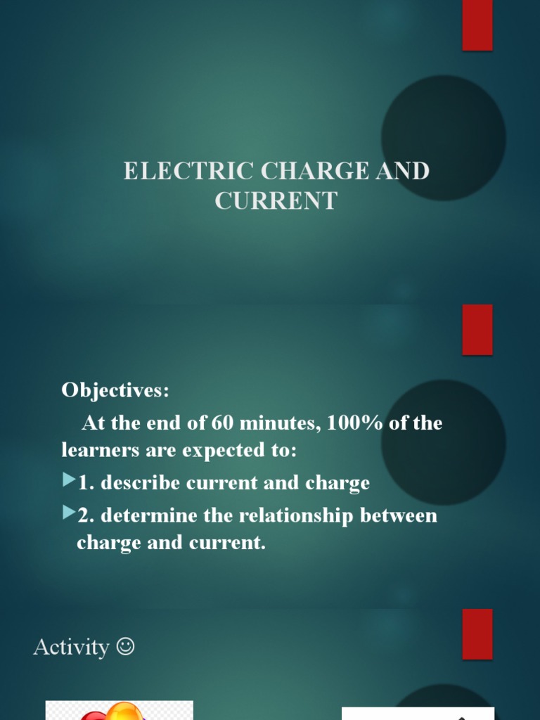 Electric Charge and Current | PDF | Electric Charge | Electric Current