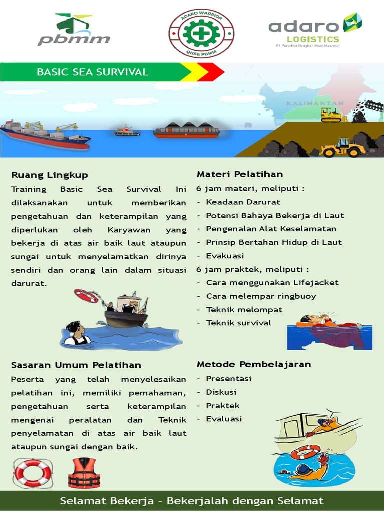 Pelatihan Dasar Survival Laut | PDF | Teknologi & Rekayasa