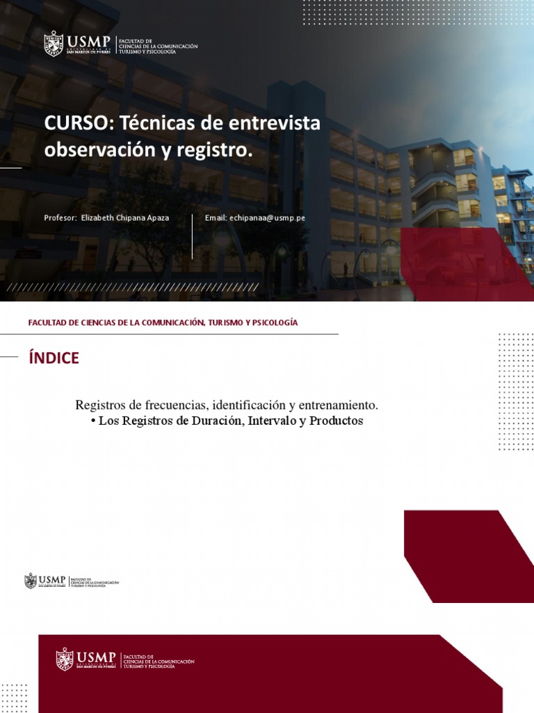 Clase 13 Registros Frecuencia, Duracion, Intervalo, PP | PDF ...