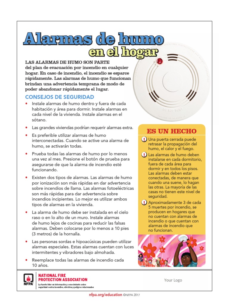 Smoke Alarm Tips Spanish | PDF