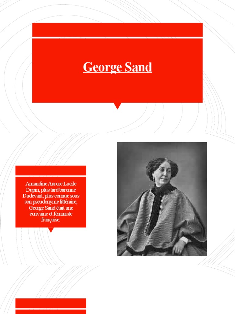 George Sand : Vie et Héritage | PDF