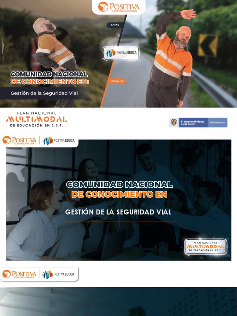 Presentación El Pesv Aliado Estratégico Del SGSST | PDF | Colombia