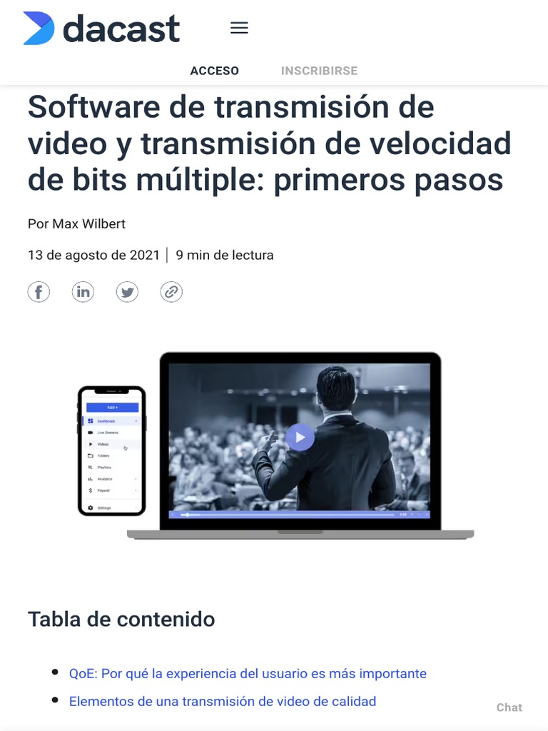 Video Streaming Software and Multi-Bitrate Streaming - Getting Started ...